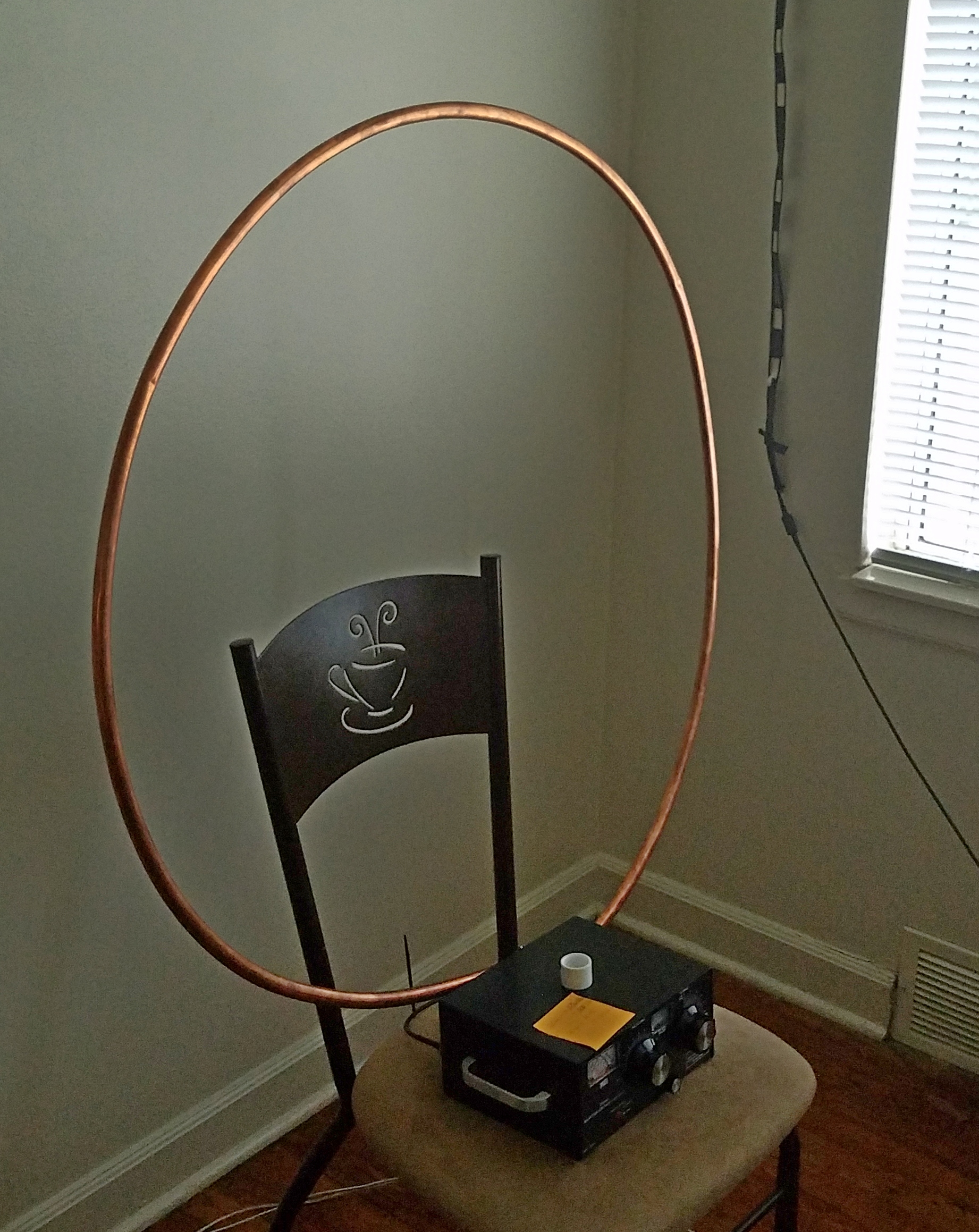 First steps on HF in very limited space – K8UA