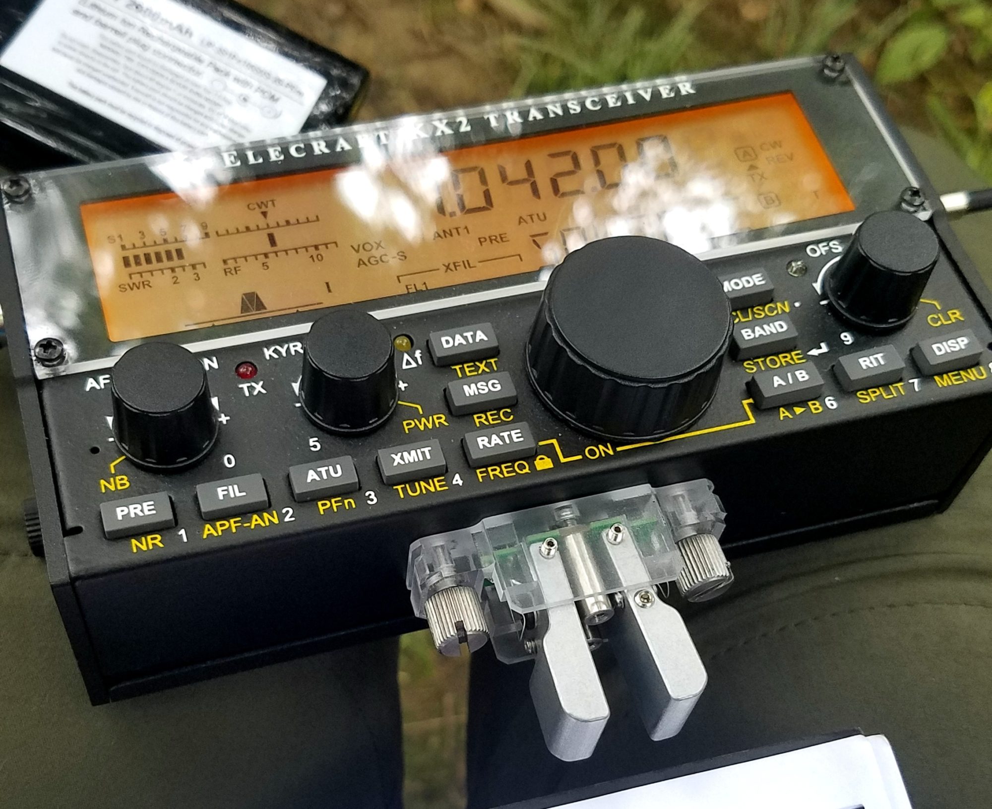 First time trying low-power HF – K8UA