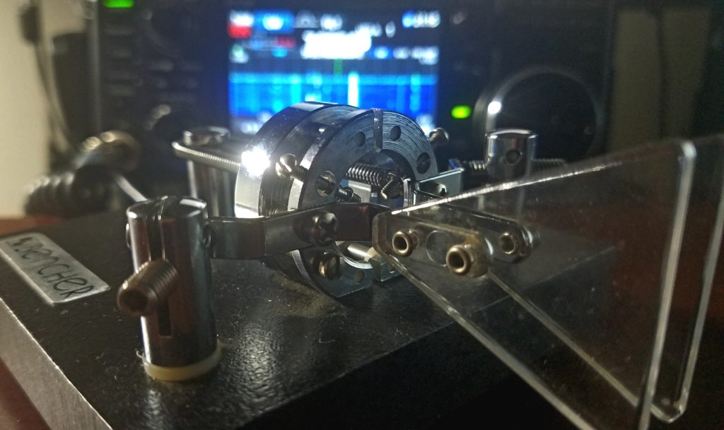 My first contact using Morse code – K8UA